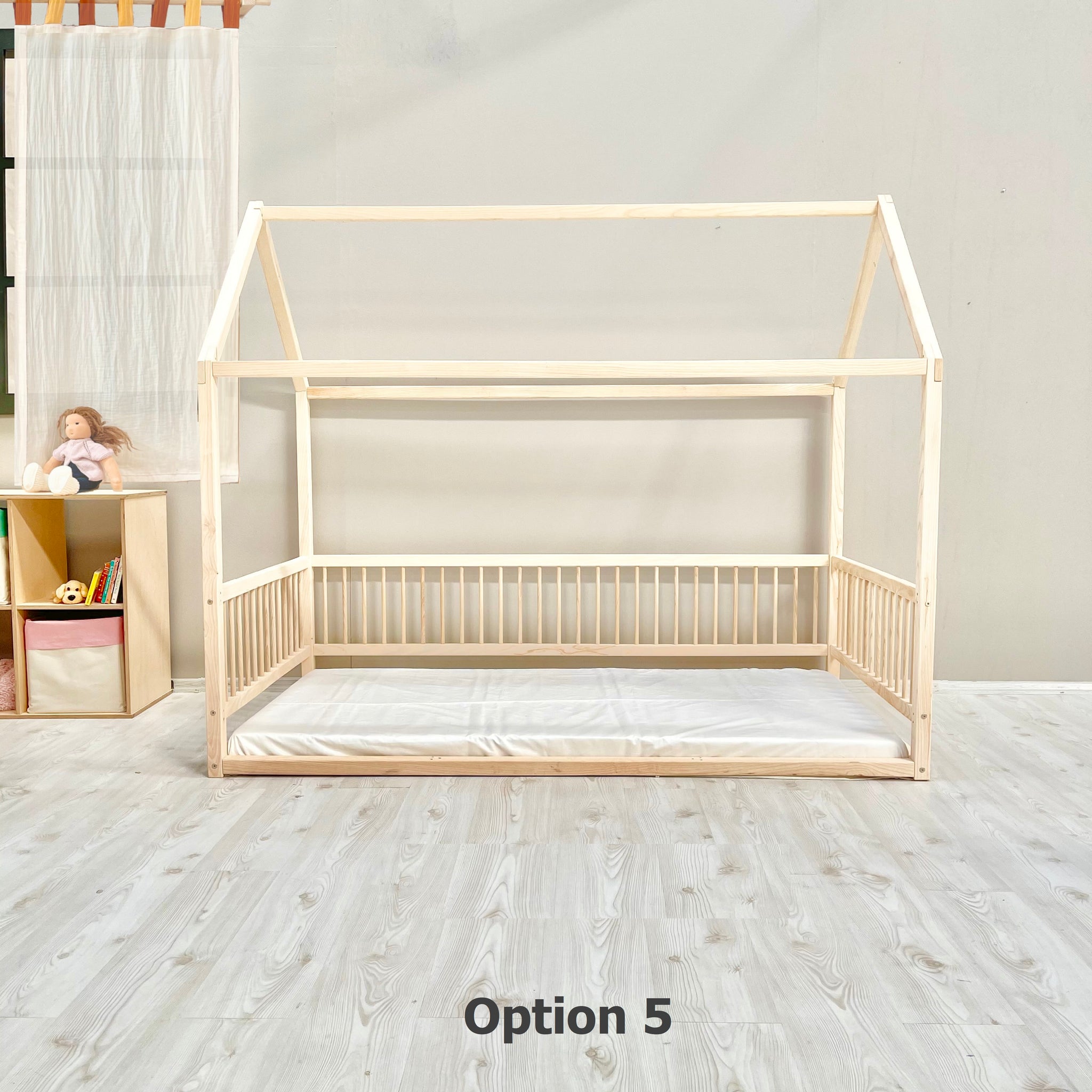 floor level bed design